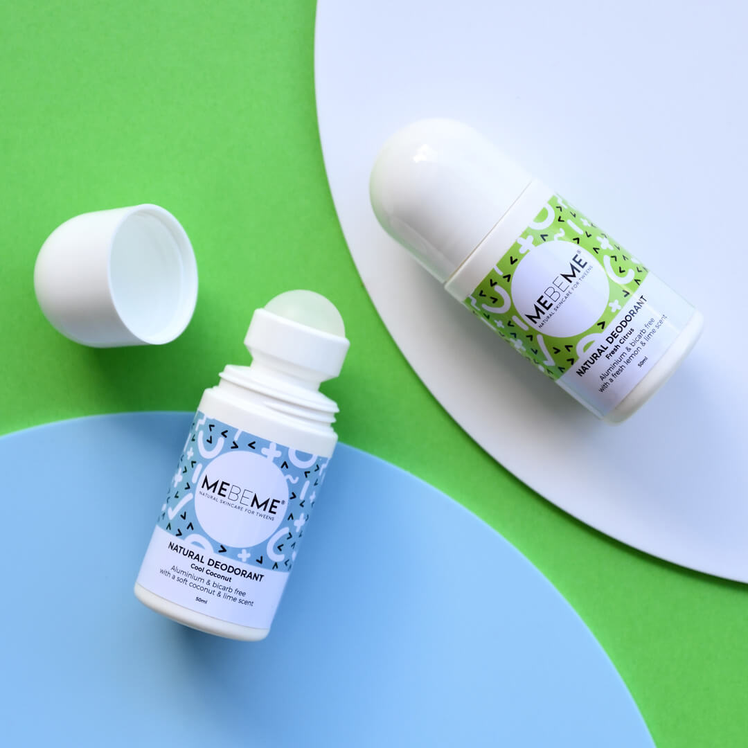 DUO PACK | Natural, Aluminium Free Deodorant - No Nasties Kids NZ