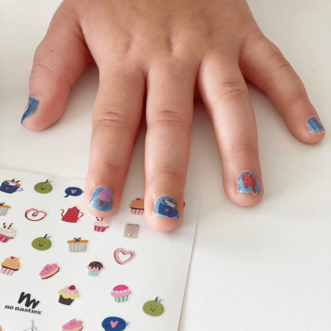 Kids Nail Stickers | Kids Nail Art - No Nasties Kids NZ